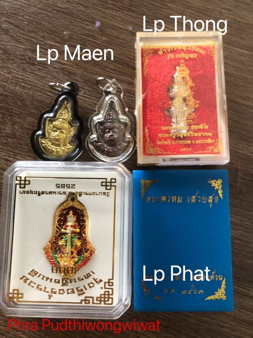 Tao Wessuwan Lp Maen Phra Pudthiwongwiwat Lp Thong Lp Phat, Hobbies & Toys, Memorabilia ...