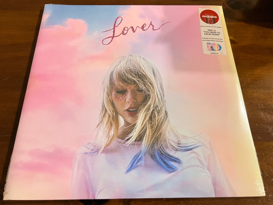 Taylor Swift - Lover (2LP Limited Edition Coloured Vinyl / Made in ...