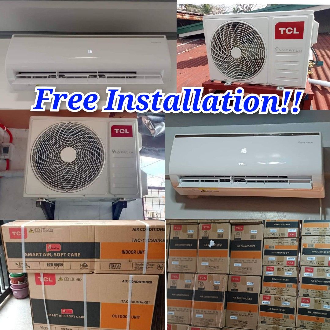 TCL TITAN GOLD INVERTER SPLIT TYPE AIRCON, TV & Home Appliances, Air ...