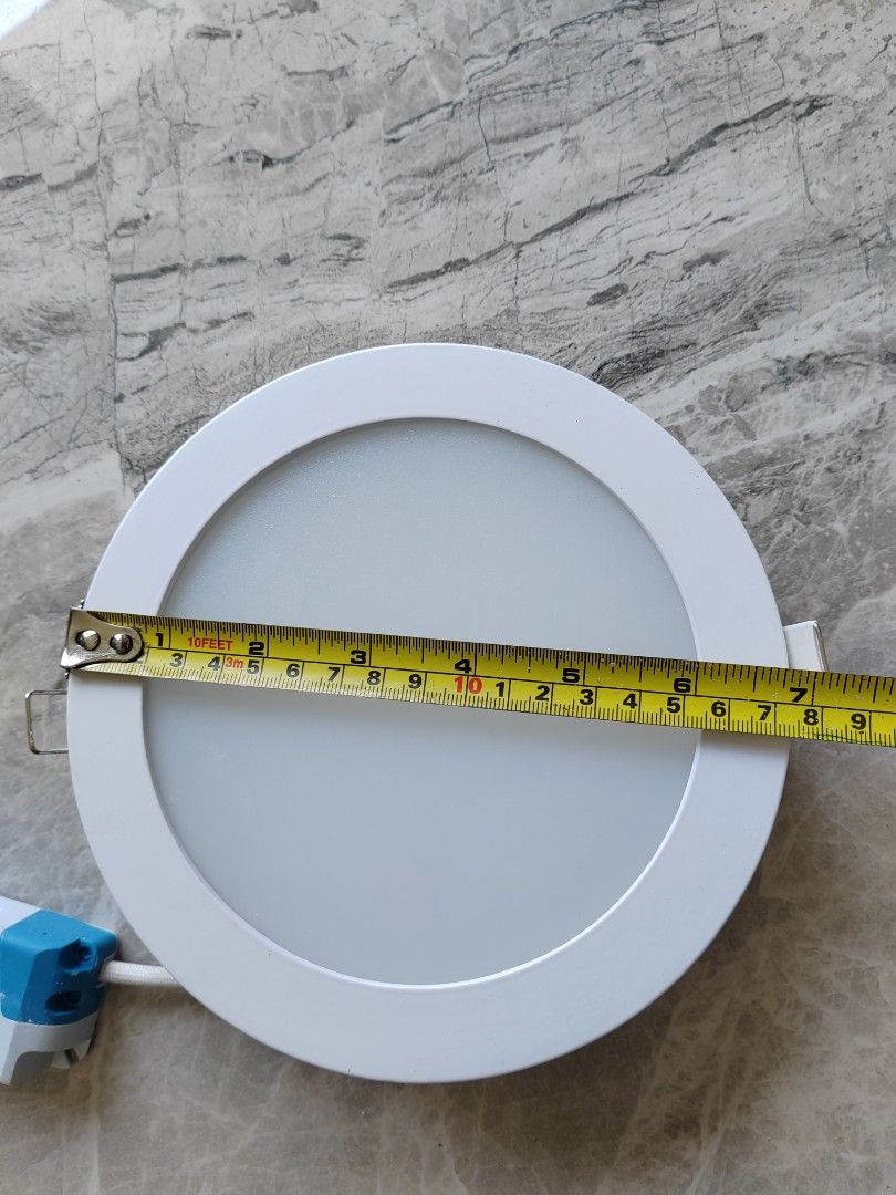 Tenjo led 6 inch 18w Round Daylight White Downlight, Furniture & Home ...
