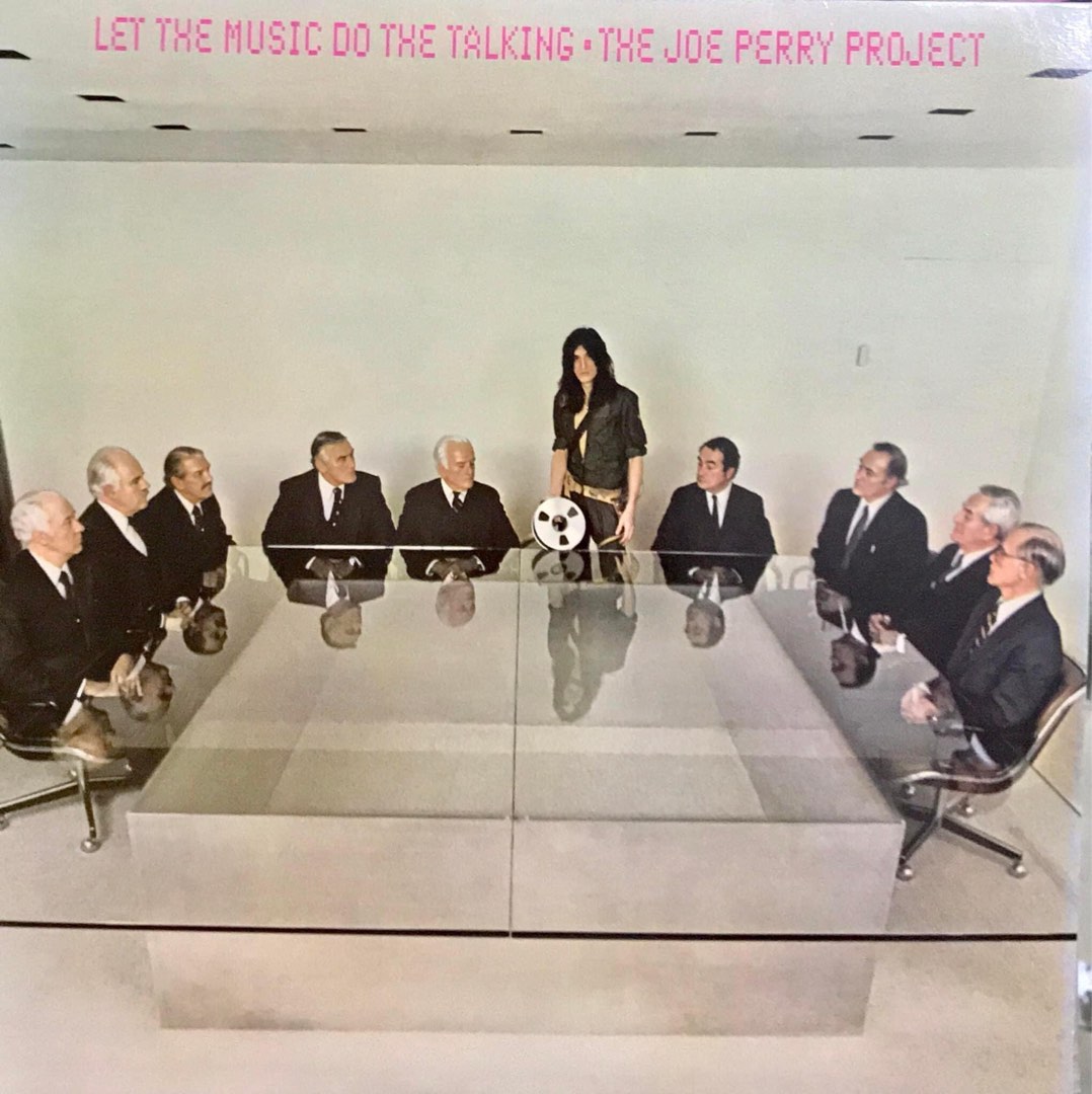 THE JOE PERRY PROJECT - LET THE MUSIC FO THE TALKING LP AEROSMITH HARD ...