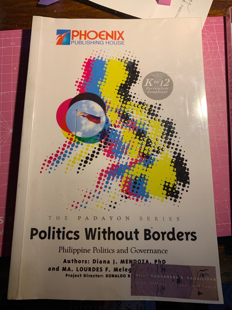 the padayon series - politics without borders ( PHILIPPINE POLITICS AND ...