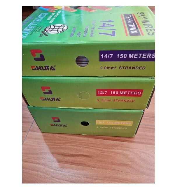 THHN Electrical Wire (per meter)14/7 (2.0mm) 12/7 (3.5mm) 10/7 (5.5mm ...