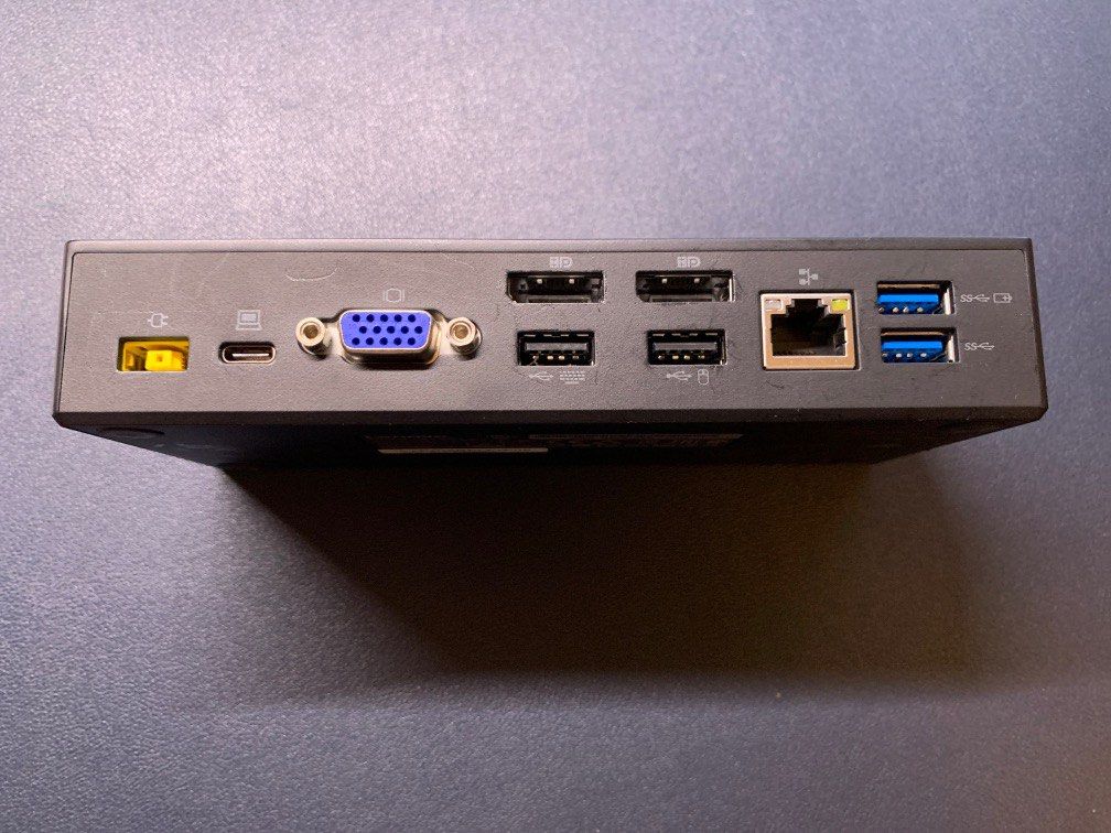 ThinkPad USB-C Dock (40A9) Docking Station, Computers & Tech, Office ...