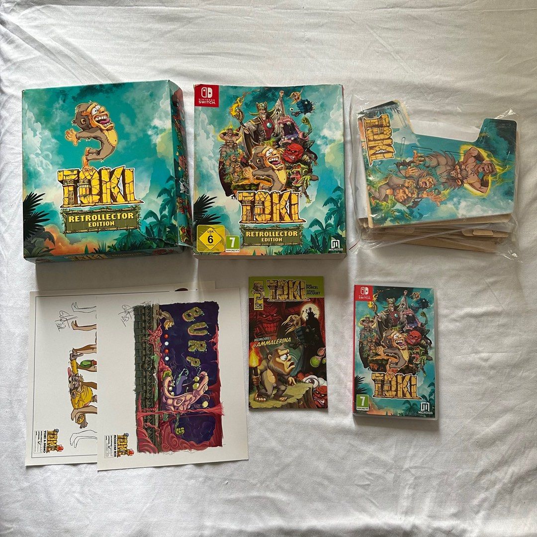 Toki Retrocollector Edition switch game on Carousell