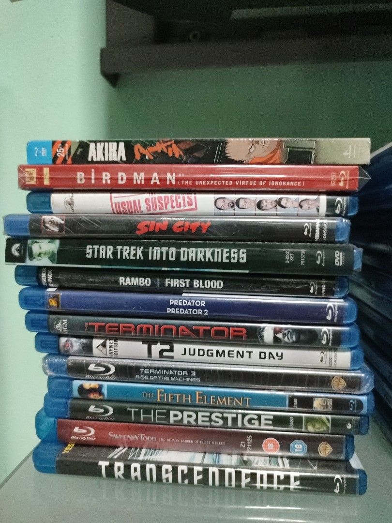Tons of Blu ray movies for sale, Hobbies & Toys, Music & Media, CDs ...