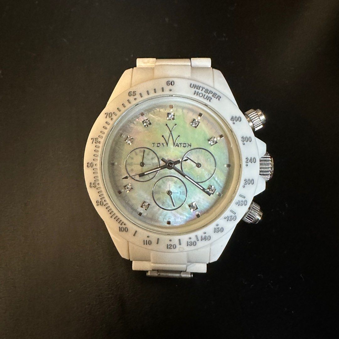 Toy Watch plasteramic pearl dial watch, Women's Fashion, Watches ...