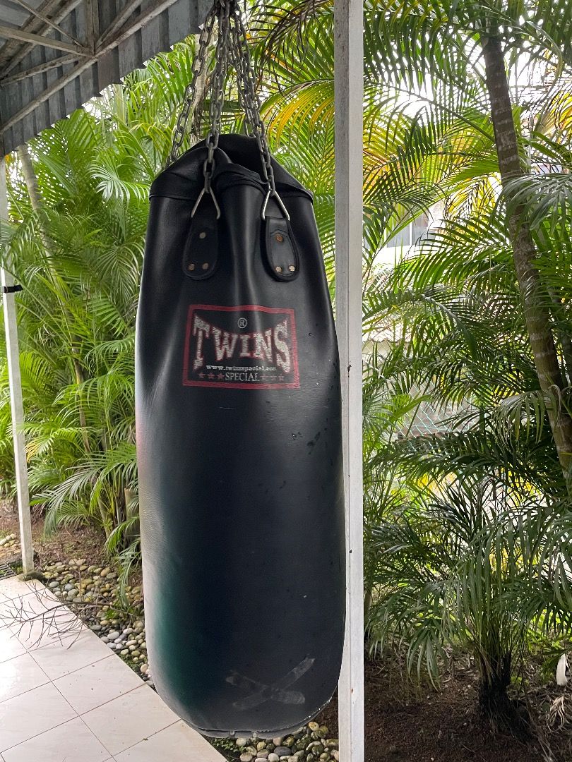Twins Muay Thai/Boxing bag - heavy enough for kicks and hard punches ...