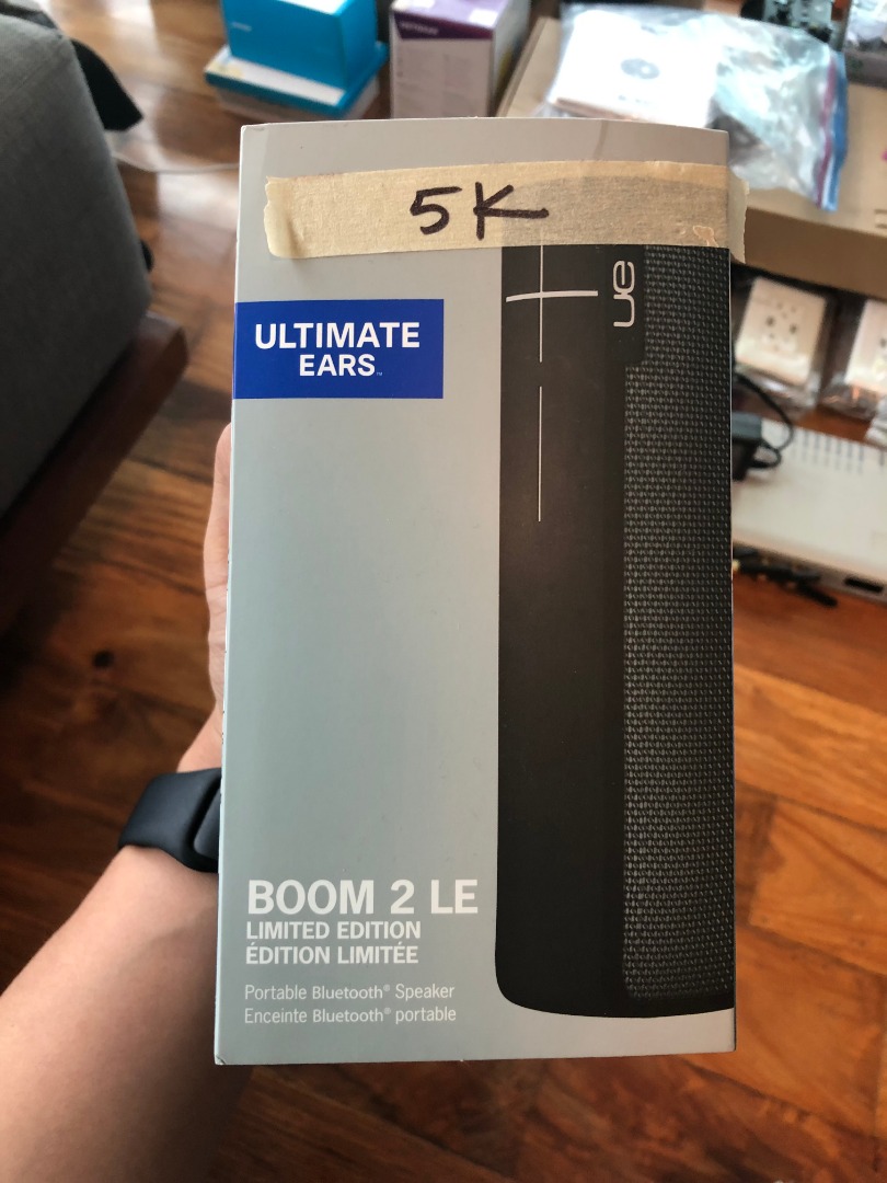 RUSH Ultimate Ears Boom 2 Bluetooth speaker - Waterproof, very loud ...