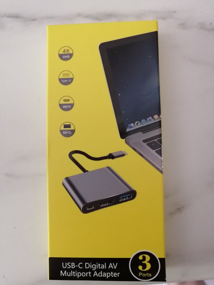 USB-C Digital AV Multiport Adapter, Mobile Phones & Gadgets, Mobile ...