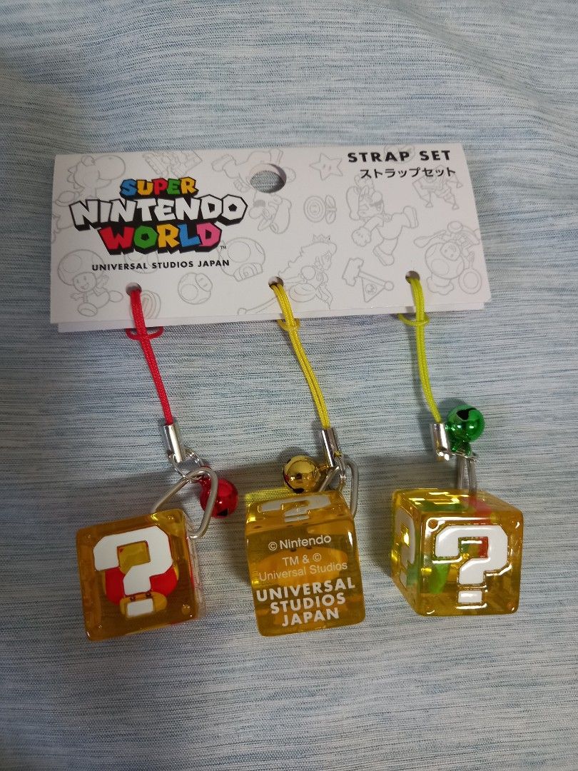 USJ Super Nintendo World Keychain, Hobbies & Toys, Toys & Games on ...