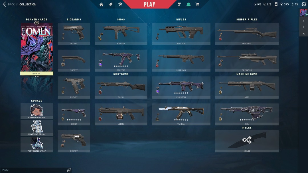 Valorant Account with Reaver 2 Bundle and other skins, Video Gaming ...