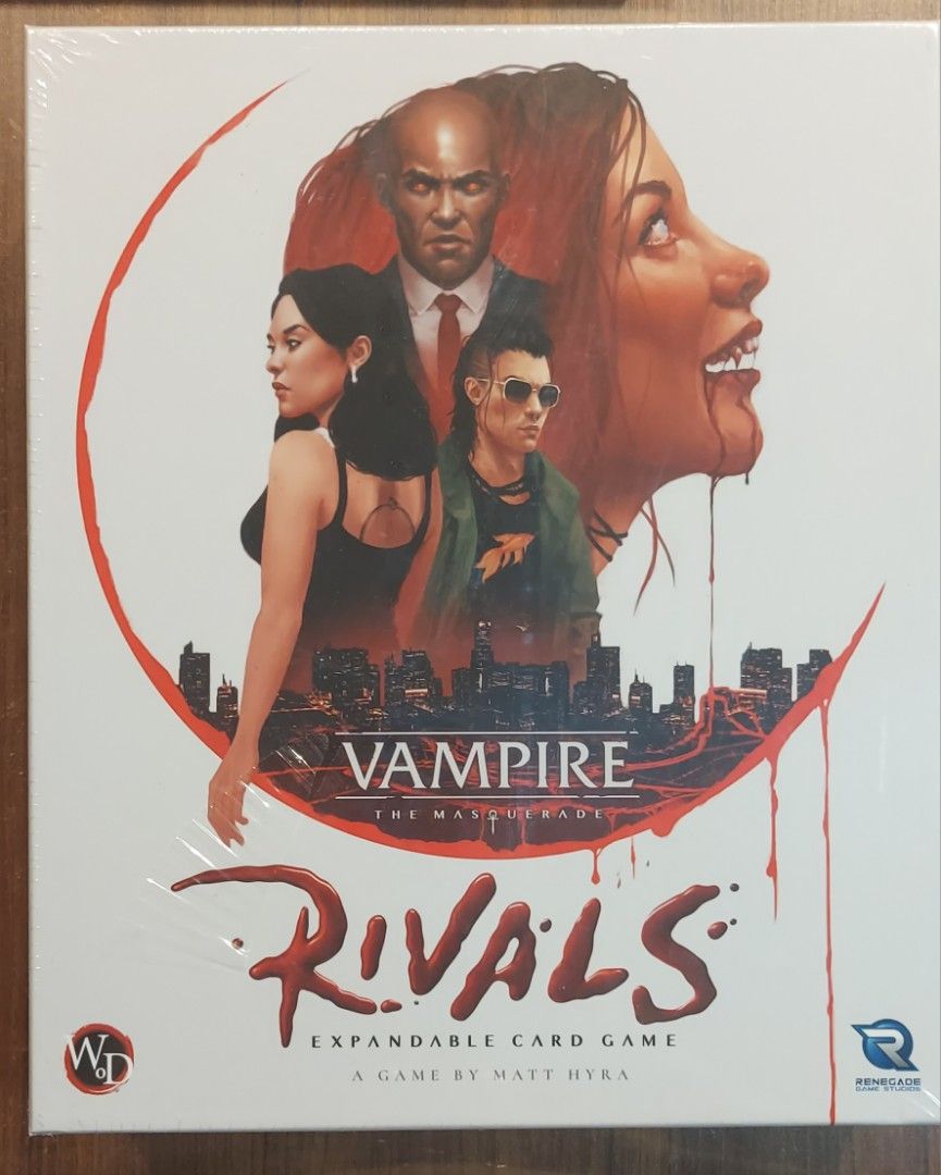 Vampire the Masquerade: Rivals Cardgame, Hobbies & Toys, Toys & Games ...