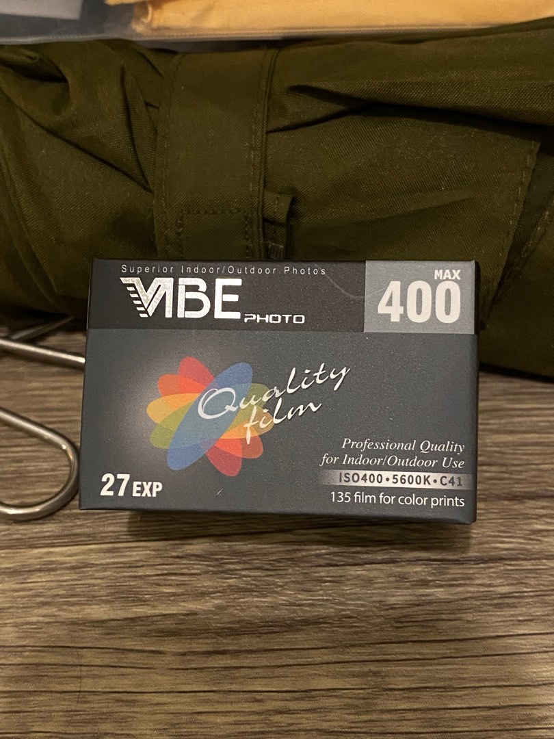 VIBE Color Negative Film 135 35mm Max 400 C41 Process, Photography ...