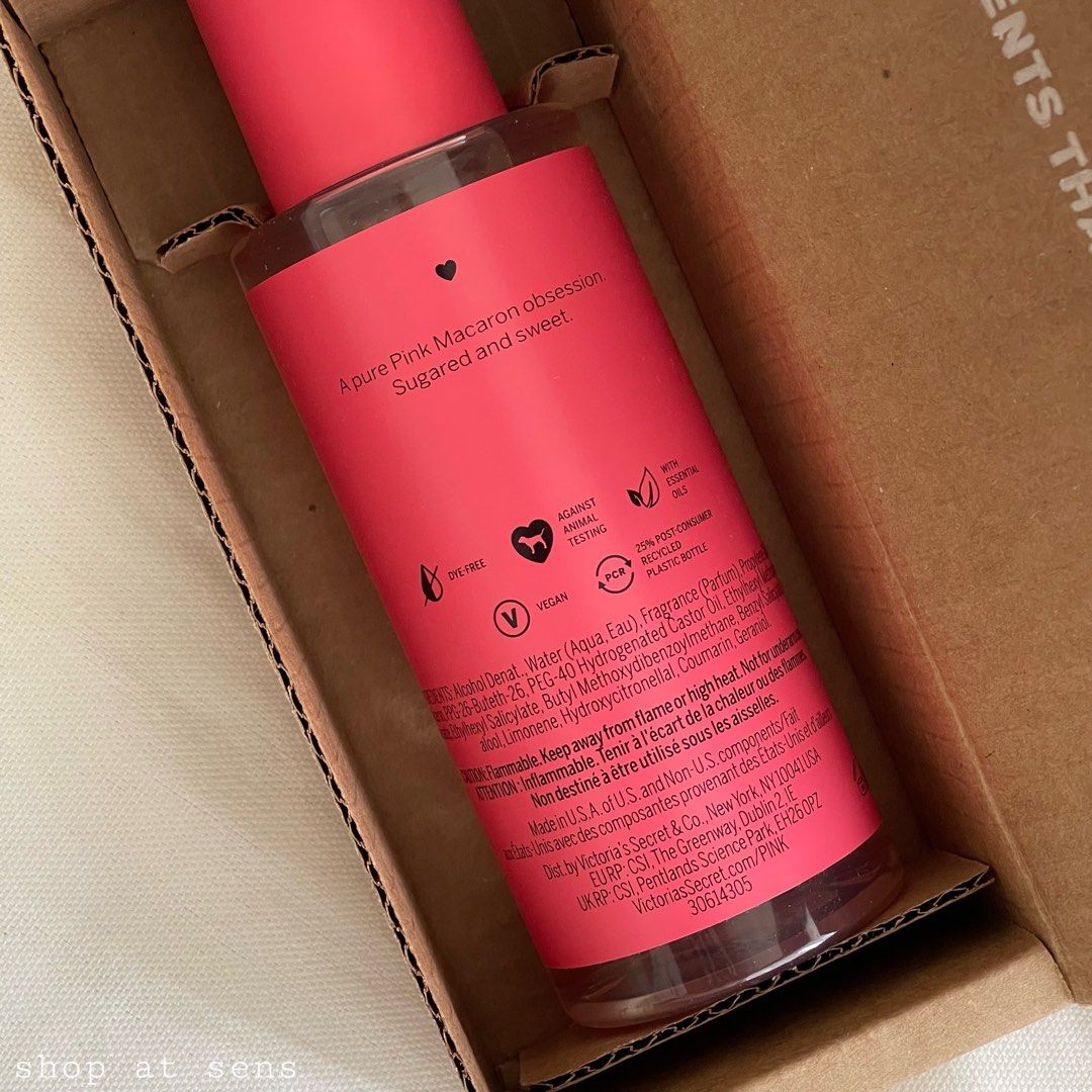 Victoria's Secret Pink | PINK MACARON Body Mist 250 mL / 8.4 fl oz. on ...