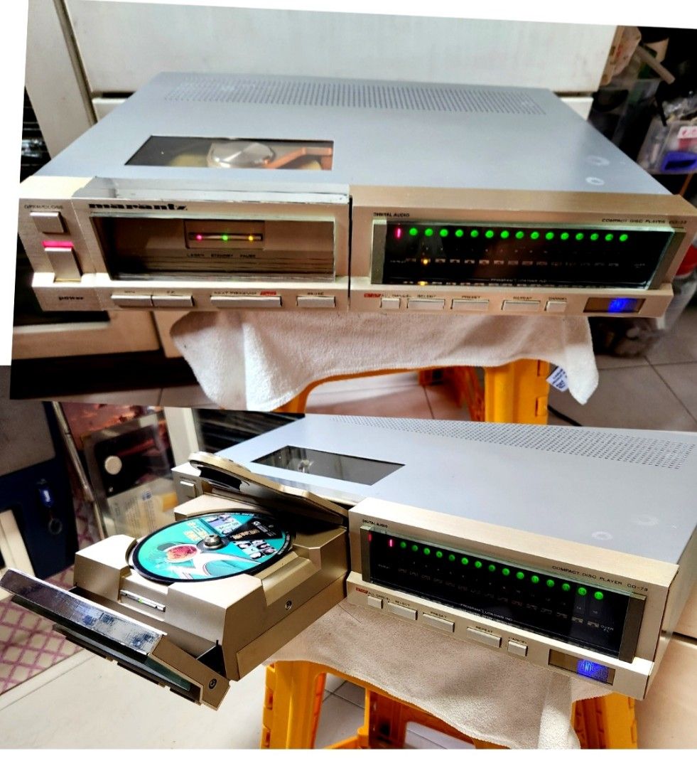 Vintage collection of classic Marantz CD-73 (1983).There are some CD ...