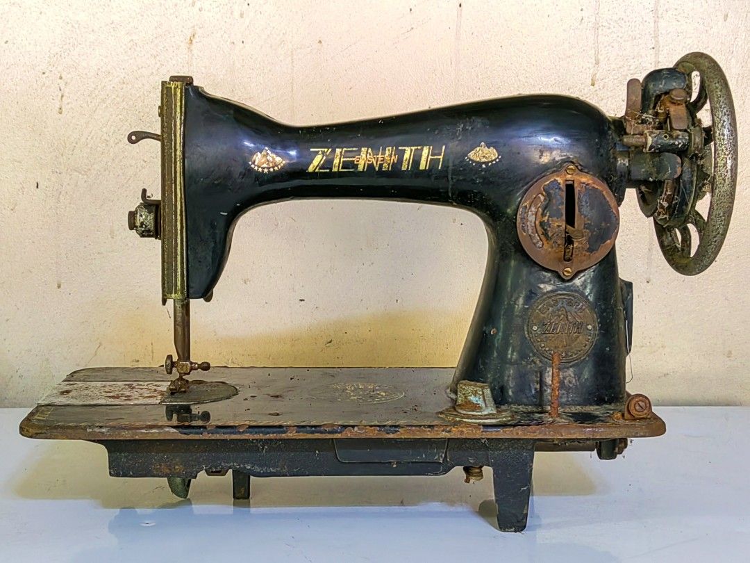 Vintage Eastern Zenith Sewing Machine, Hobbies & Toys, Memorabilia ...