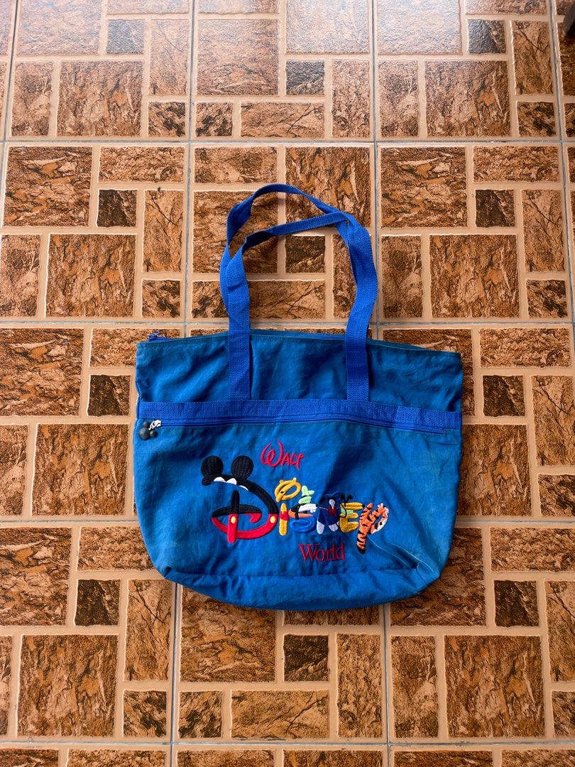 WALT DISNEY WORLD TOTE BAG, Women's Fashion, Bags & Wallets, Tote Bags ...