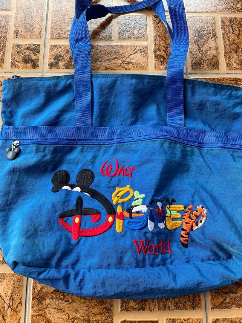 WALT DISNEY WORLD TOTE BAG, Women's Fashion, Bags & Wallets, Tote Bags ...