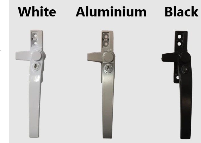 Window Lever Handle with Key Lock [Model 3 with Key], Furniture & Home ...