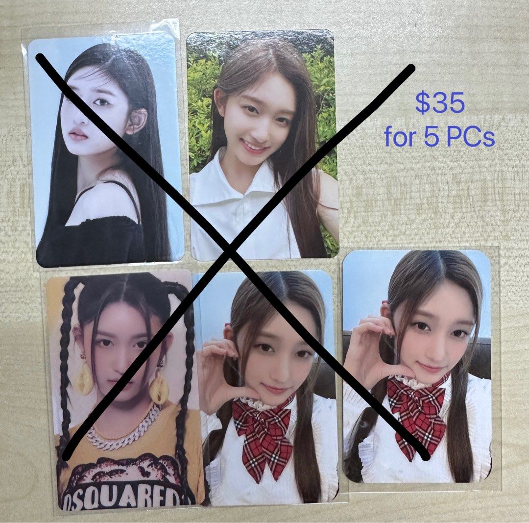 WTS Ive Rei Gaeul Liz Yujin photocards, Hobbies & Toys, Memorabilia & Collectibles, K-Wave on ...