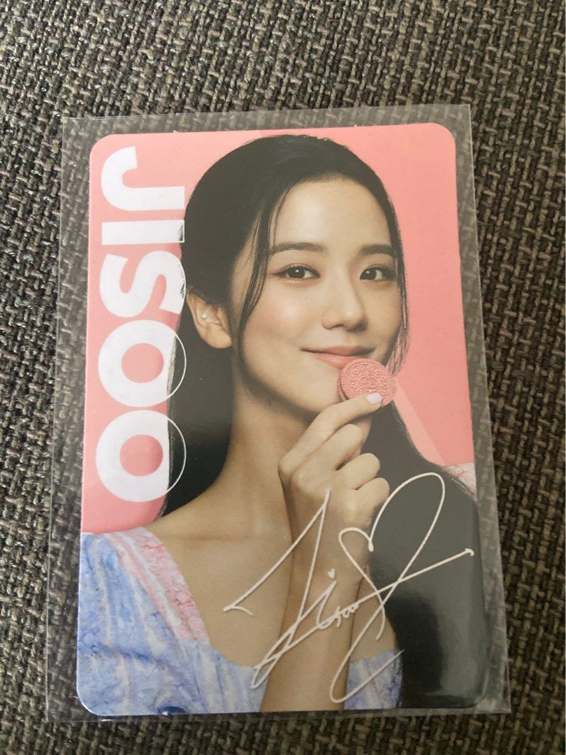 WTT Jisoo Lisa Group Blackpink oreo cards, Hobbies & Toys, Memorabilia ...