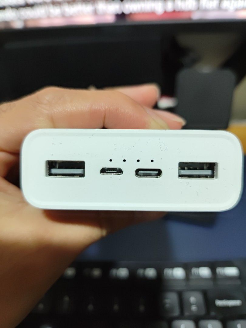 Xiaomi powerbank plm18zm used for 2 weeks, Mobile Phones & Gadgets ...