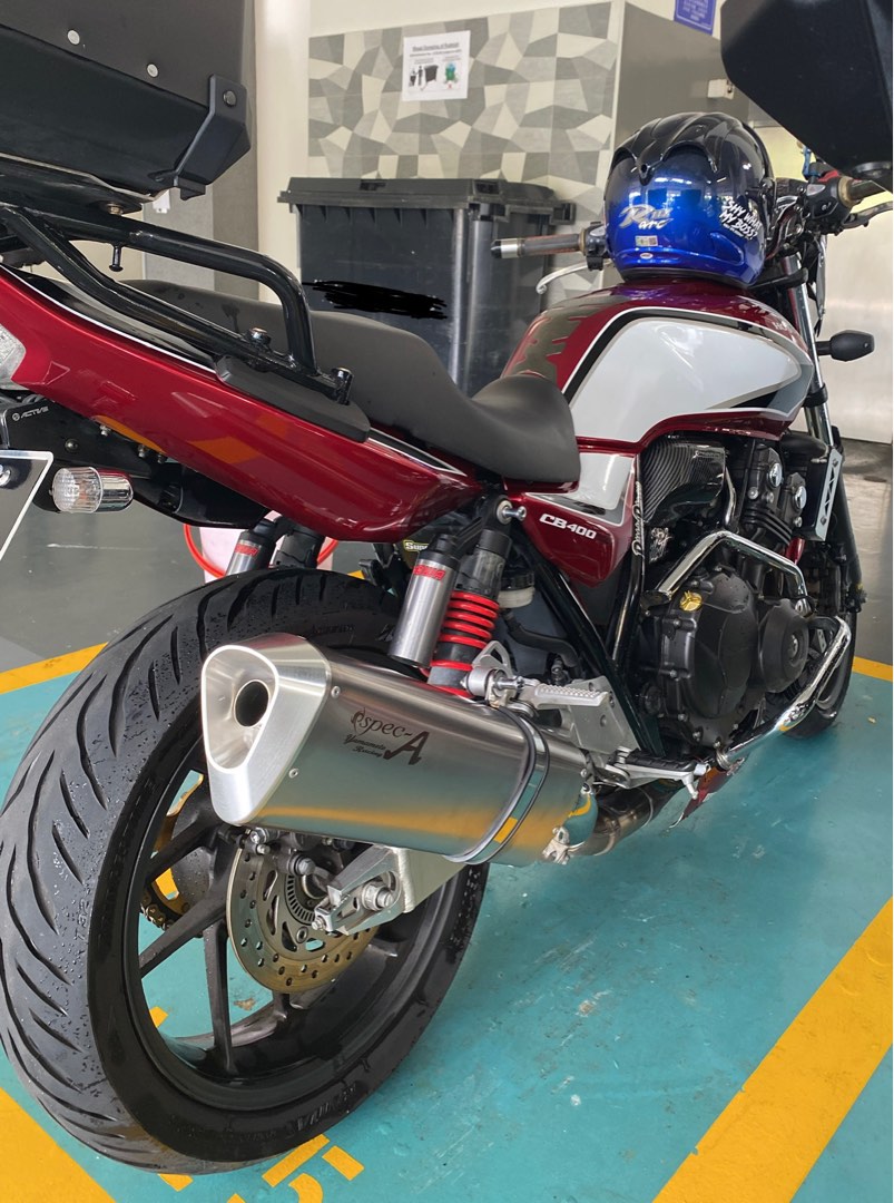 Yamamoto SpecA Exhaust, Motorcycles, Motorcycle Accessories on Carousell
