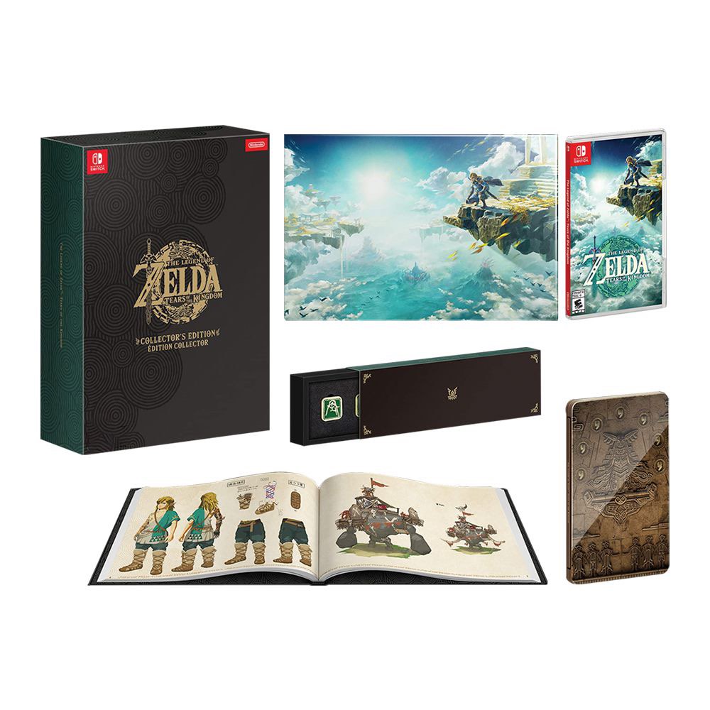 Zelda Tears of the Kingdom Collectors Edition, Video Gaming, Video Games, Nintendo on Carousell