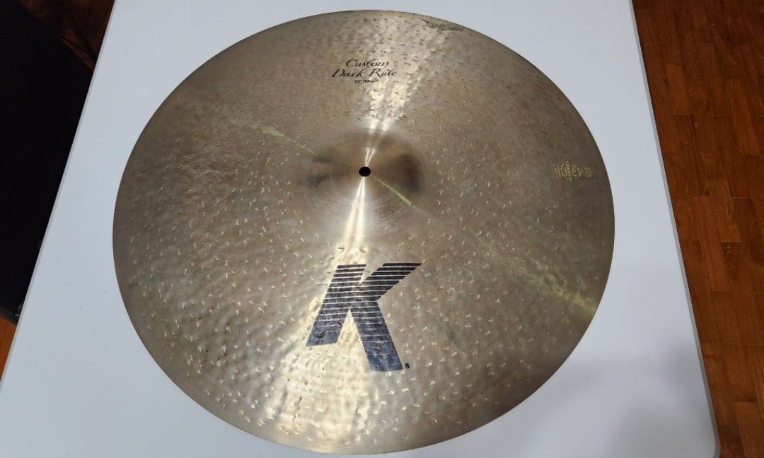 Zildjian 22" K Custom Dark Ride Cymbal, Hobbies & Toys, Music & Media ...