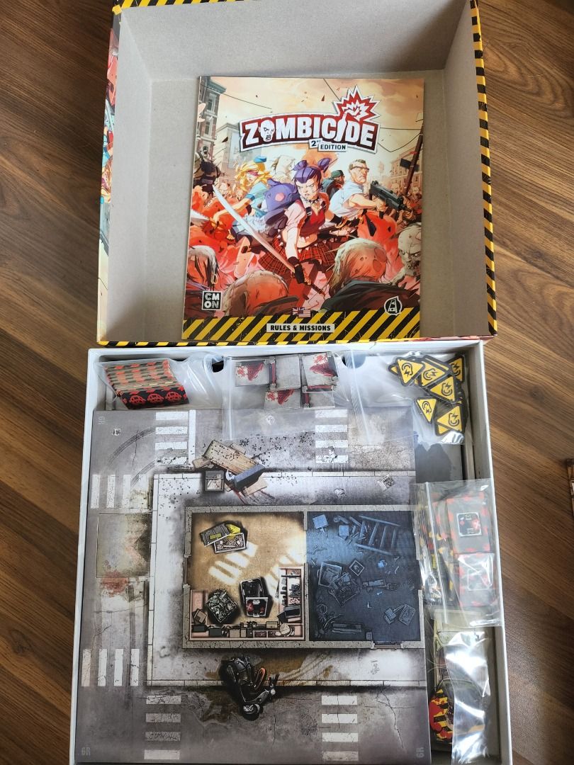Zombicide 2nd Edition + 2 Expansions, Hobbies & Toys, Toys & Games on ...