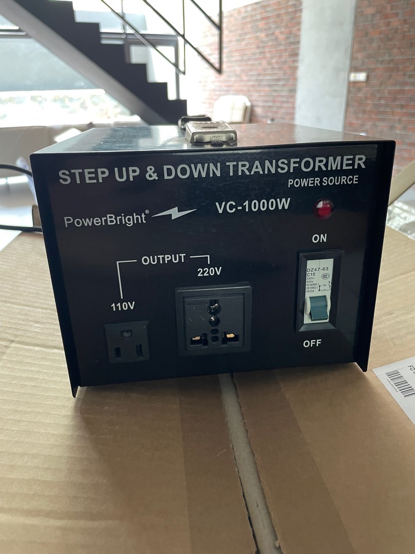 1000W Power Transformer, TV & Home Appliances, Electrical, Adaptors ...