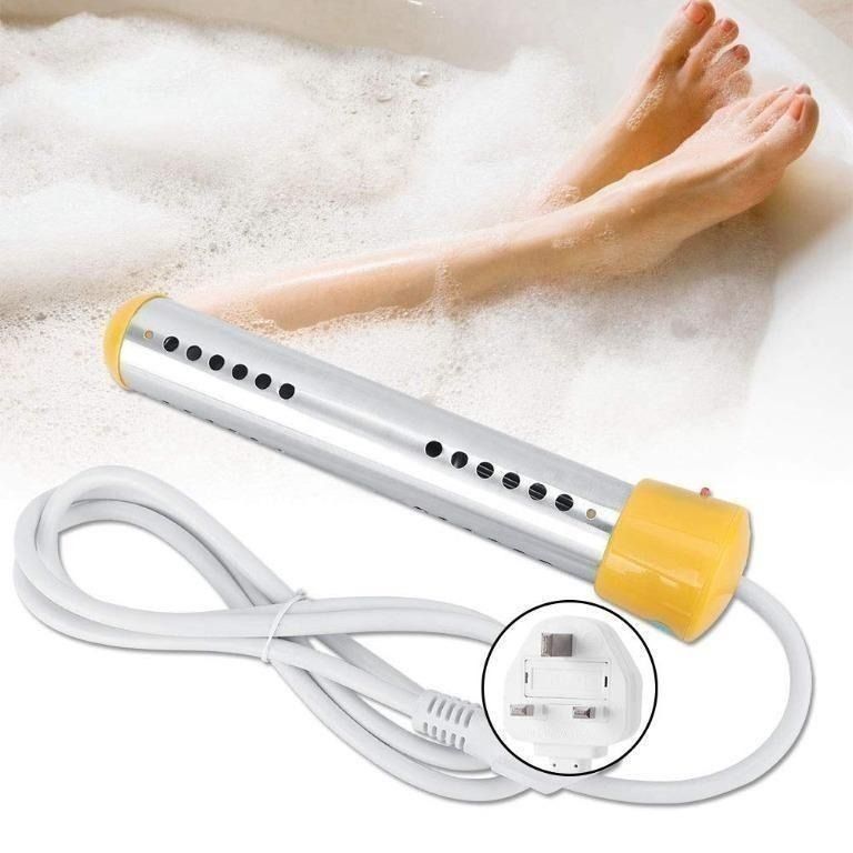 1.5m 2000W Anti-burn Water Electric Immersion Heater Boiler Travel ...