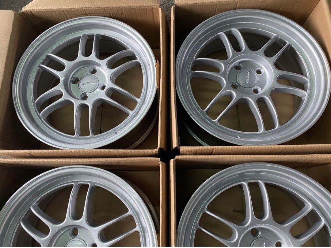 17” Rota TFS 301 Silver mags 4Holes pcd 100 Brandnew, Car Parts ...