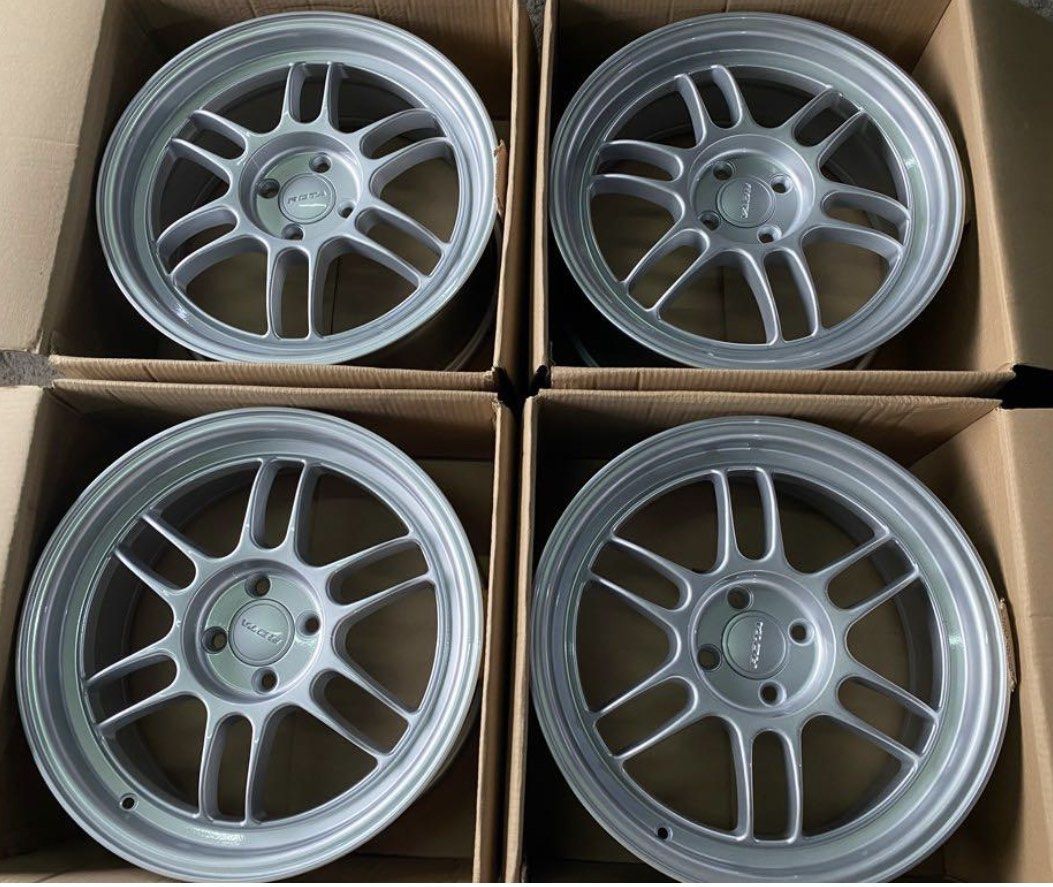 17” Rota TFS 301 Silver mags 4Holes pcd 100 Brandnew, Car Parts ...