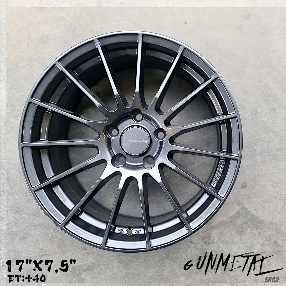 17inch sports rims 17X7.5 ET40 5X112 (RS05RR design), Car Accessories ...