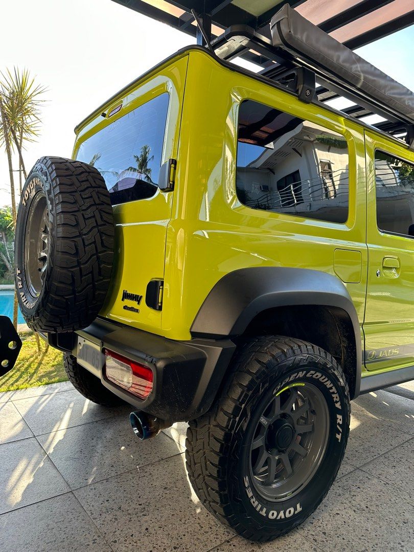 2021 Suzuki Jimny GLX Mag wheels and Dunlop AT20 195 80 R15 Tires with ...