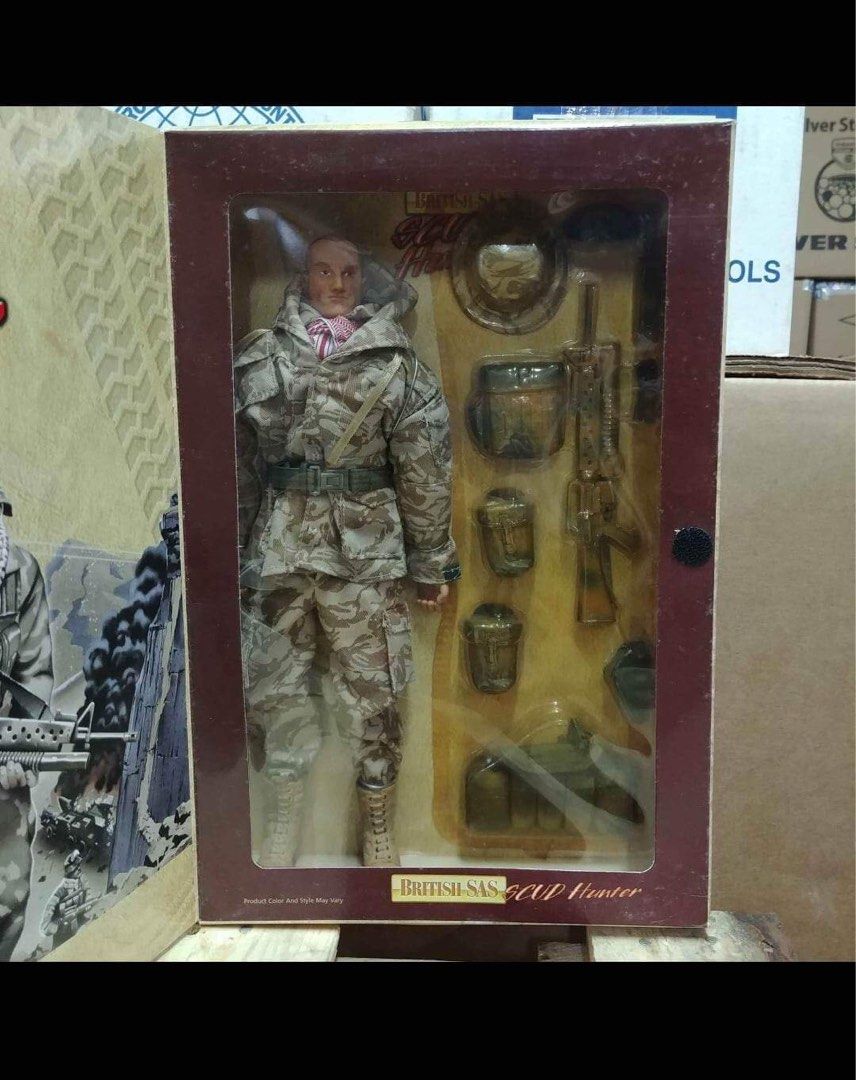 21st CENTURY TOYS BRITISH SAS SCUD HUNTER 英國特種空勤團 1/6 12" 12吋 ACTION ...