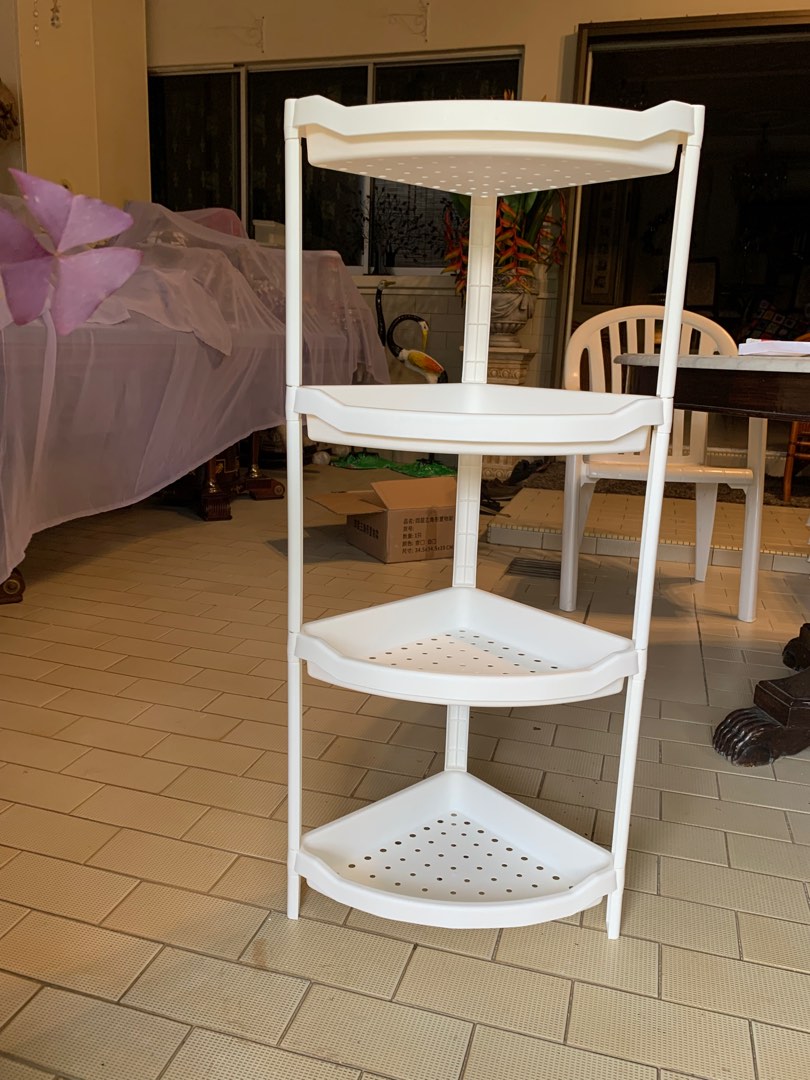 4 tier rack , very new, Furniture & Home Living, Home Decor, Other Home ...