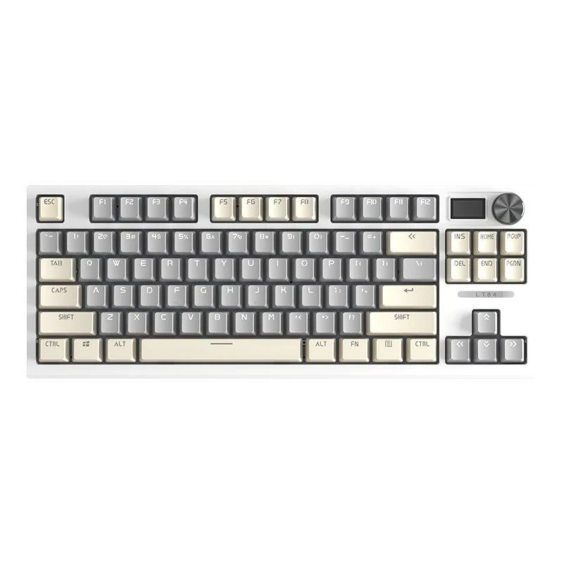75% TKL Tri Wireless with LED Knob Langtu LT84 PRO Mechanical Keyboard ...