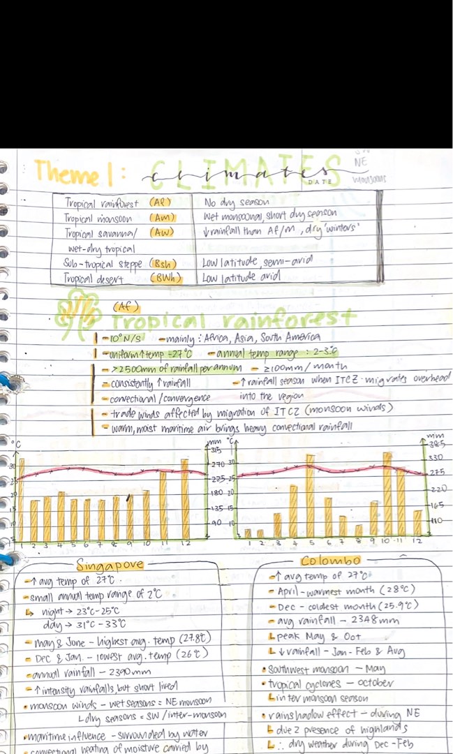 H2 Geog notes, Hobbies & Toys, Books & Magazines, Assessment Books on ...