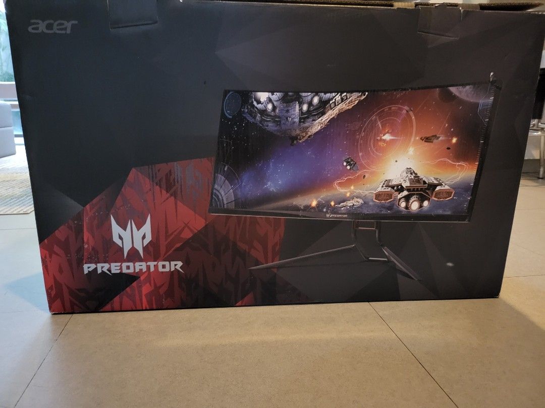 Acer predator x34p ultrawide monitor, Computers & Tech, Desktops on ...
