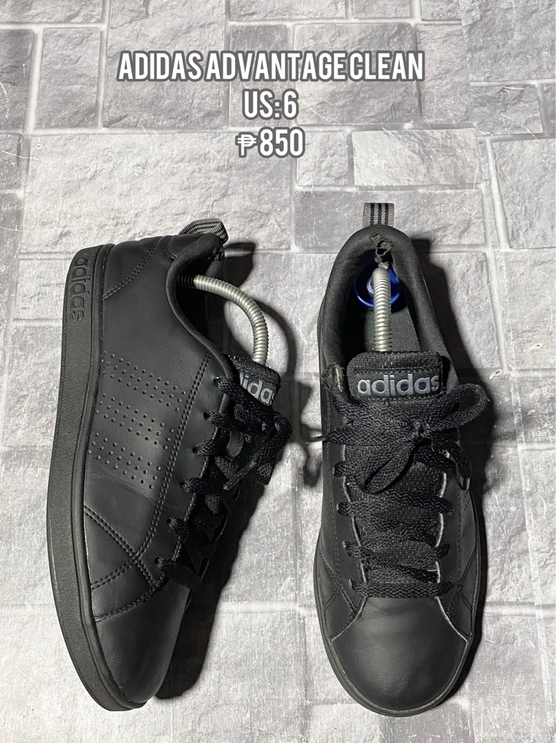 Adidas Advantage BLACK on Carousell