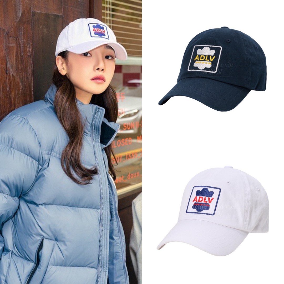 [ADLV] Round Emblem Ball Cap, Men's Fashion, Watches & Accessories ...