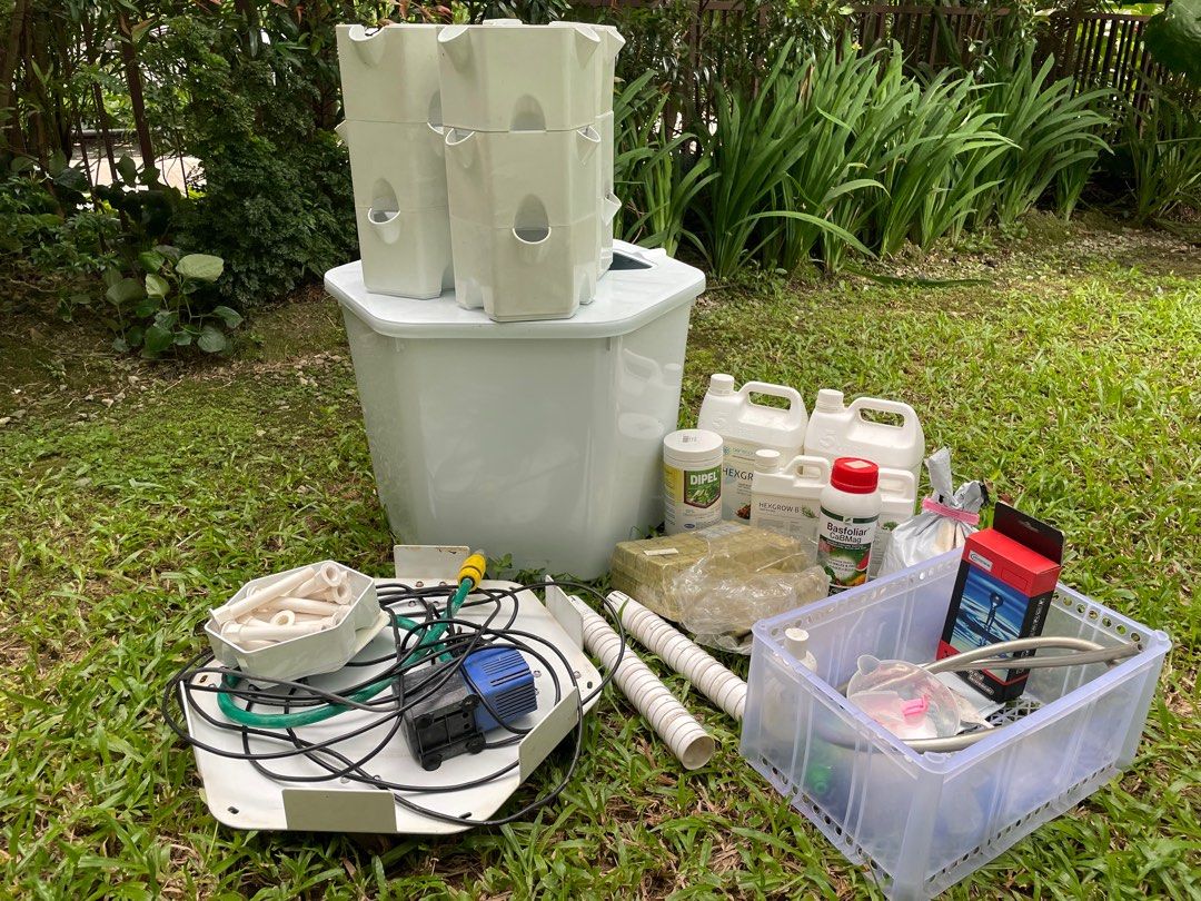 Aerospring complete hydroponic garden including all accessories ...