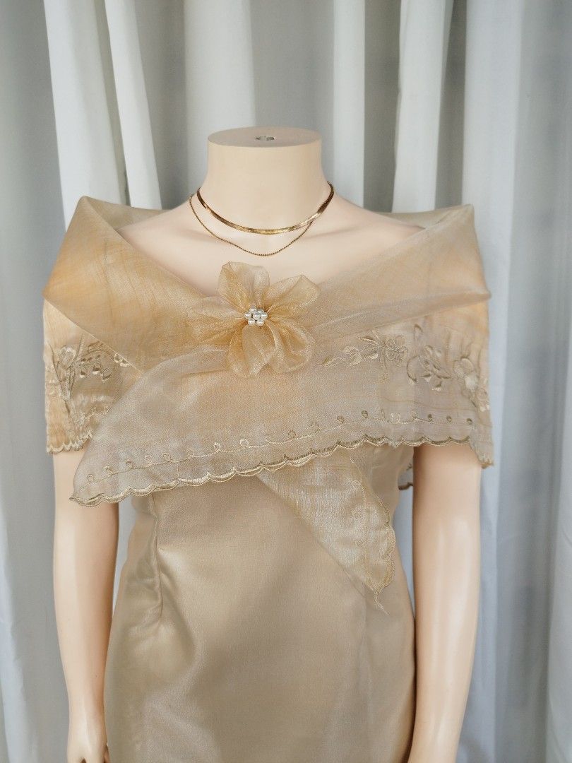 FOR SALE ‼️ 2 SIZES - ALAMPAY WITH INNER DRESS FOR GRAD PIC/ GRADUATION ...