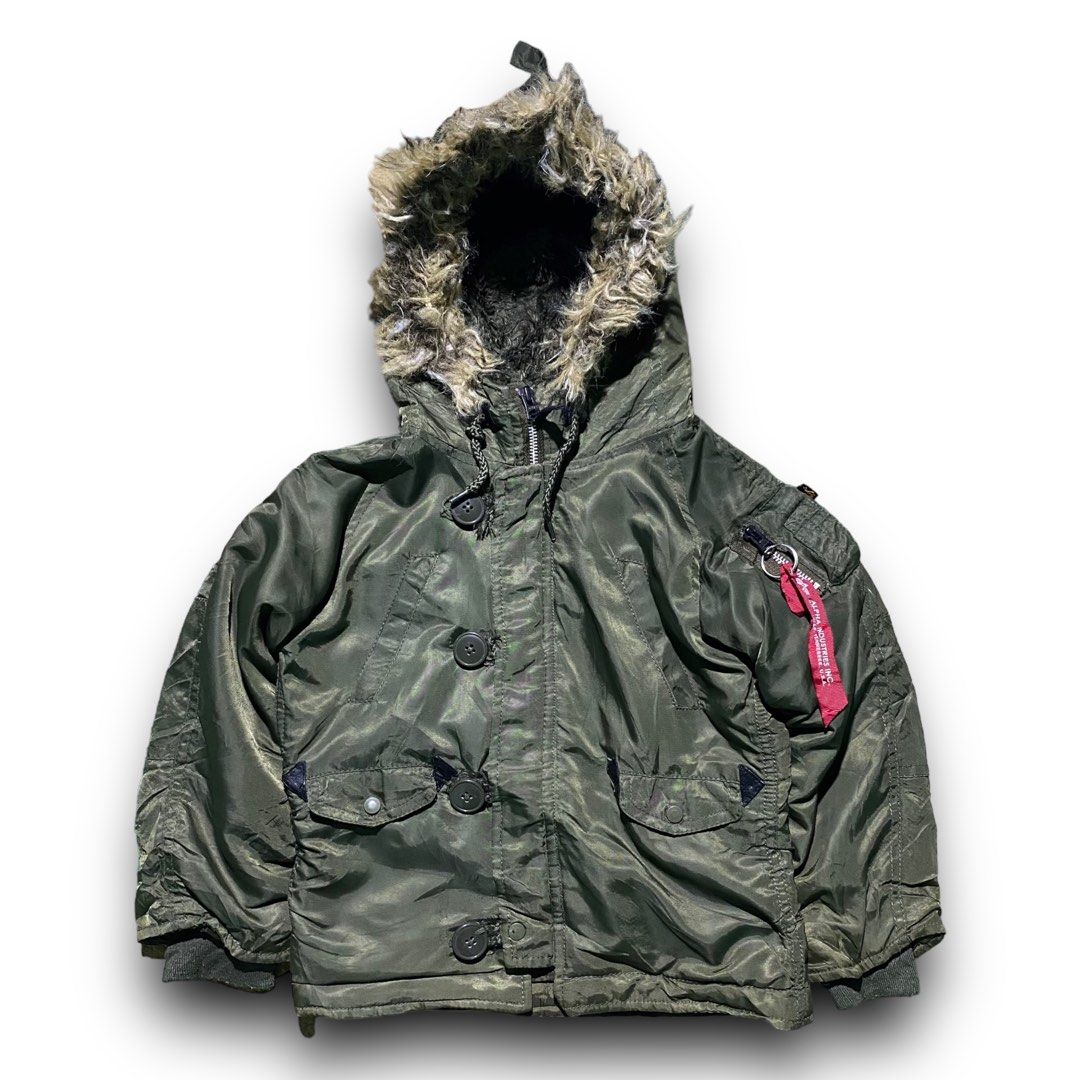 Alpha Industries N2B Jacket For Kids, Bayi & Anak, Baju Anak Laki-laki ...