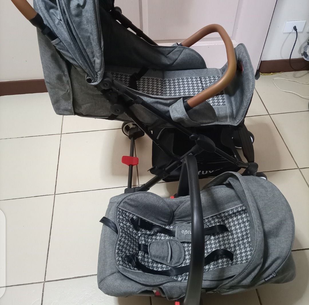 Apruva Trek Stroller (with bassinet), Babies & Kids, Going Out ...