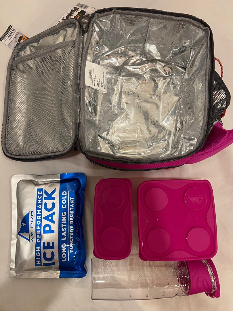 ARCTIC ZONE AZ PRO Lunch Bag Leak Proof Deep Freeze Expandable Food ...