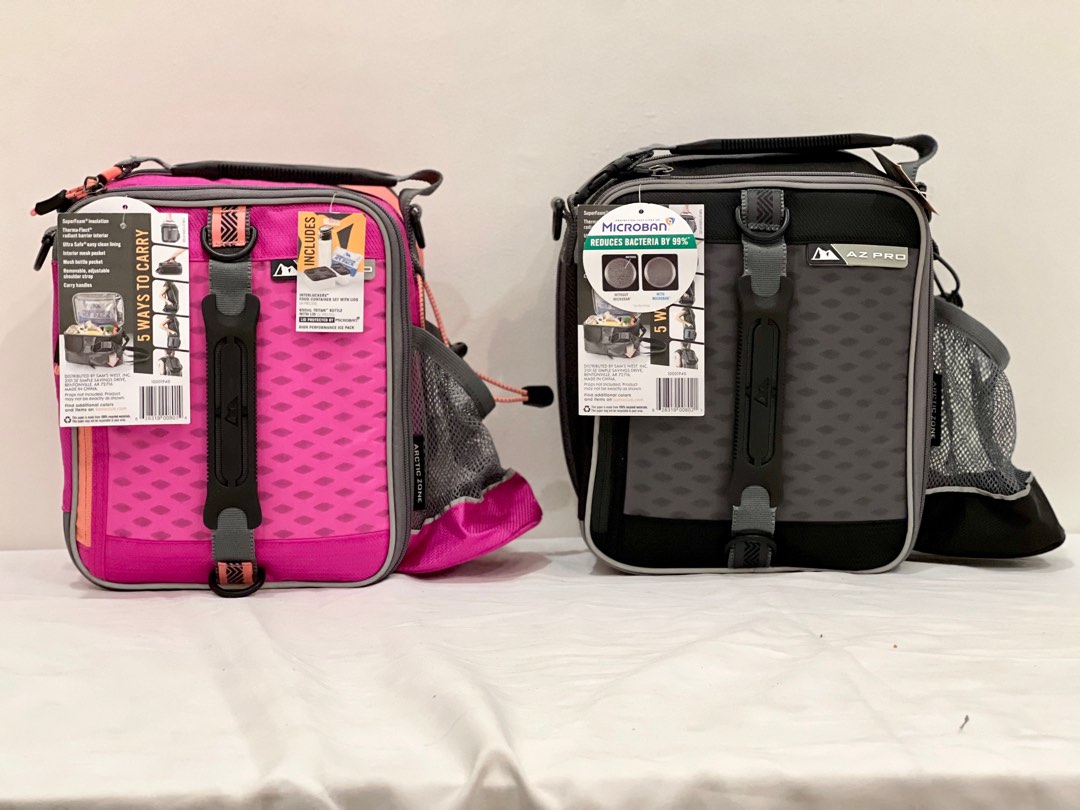 ARCTIC ZONE AZ PRO Lunch Bag Leak Proof Deep Freeze Expandable Food ...